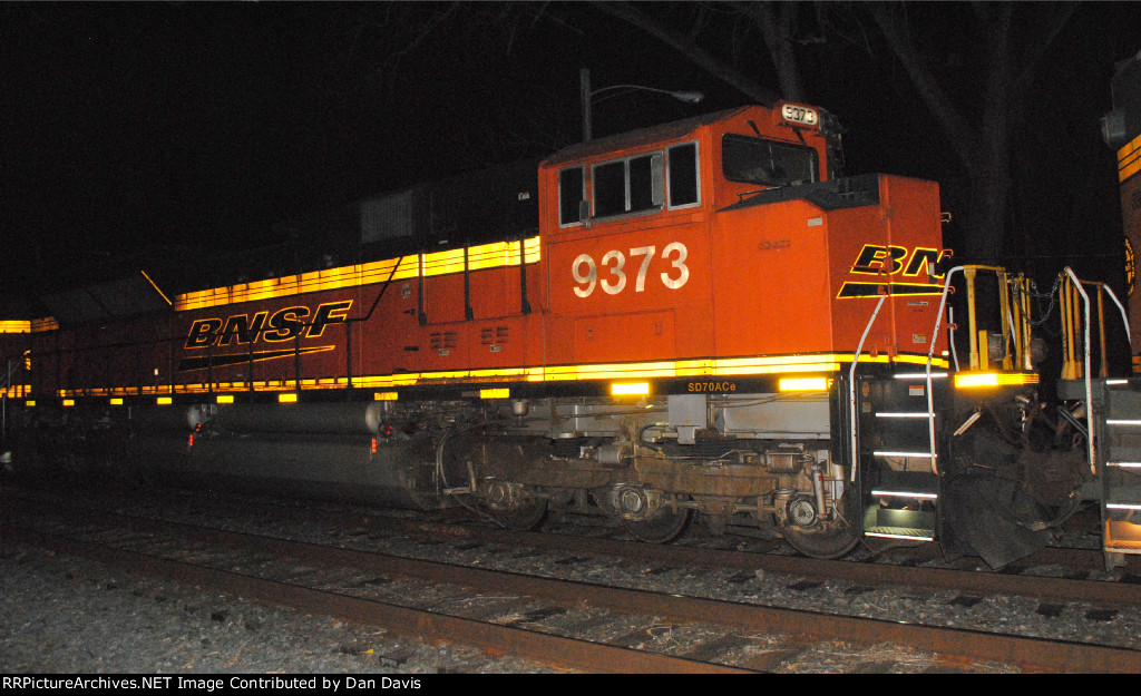BNSF SD70ACe 9373 second out on 39G